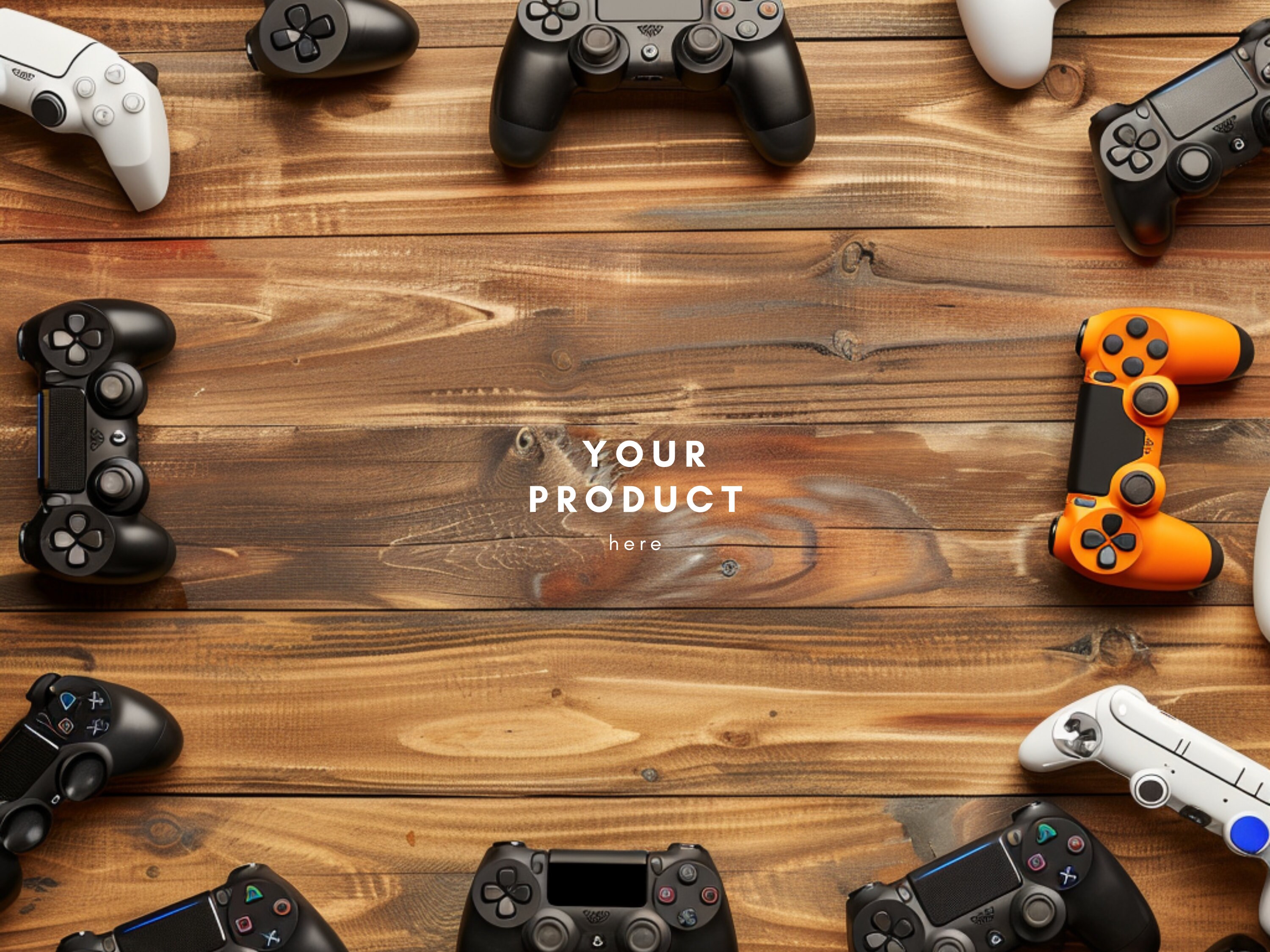 20 Video Games Flat Lay Mockup Bundle | Digital Background Mock up ...