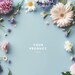 20 Pastel Flowers Flat Lay Mockup Bundle | Digital Background Mock up ...