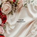 20 Red Theme Wedding Flat Lay Mockup Bundle | Digital Background Mock ...