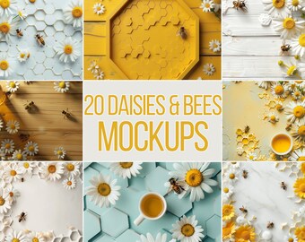 20 Rubberducks Pastel Flat Lay Mockup Bundle Digital Background Mock up ...