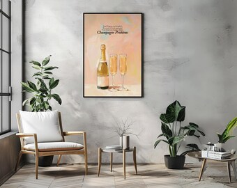 Champagne Problems Poster Printable Wall Art Swiftie Poster Digital ...