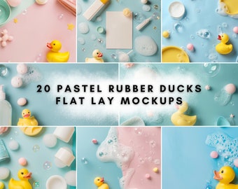 20 Pastel Wood Flat Lay Mockup Bundle Digital Background Mock up ...