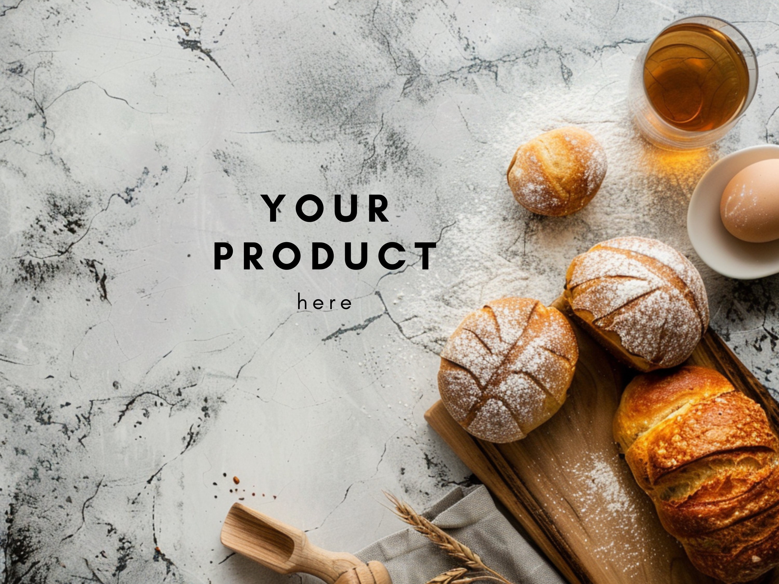 20 Bakery Flat Lay Mockup Bundle | Digital Background Mock up | Product ...