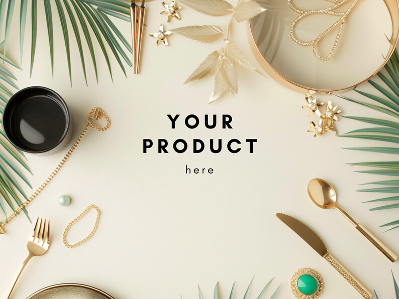 20 Jewelry Flat Lay Mockup Bundle Digital Background Mock up Product ...