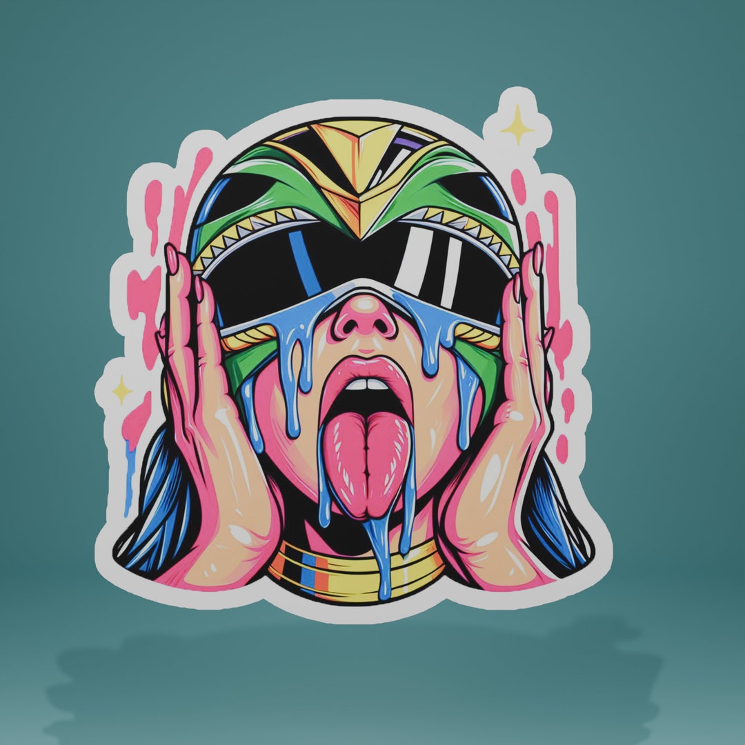 Ranger Fan Art, Bumper Sticker, Vinyl Sticker, Laptop Sticker, Power - Etsy