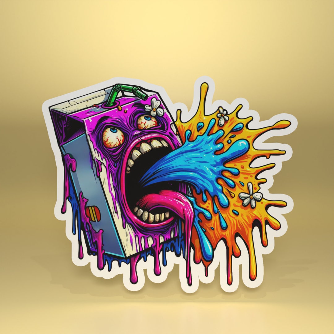 Horror: the Milk Carton, Vinyl Sticker, Decal, Water Bottle Sticker ...