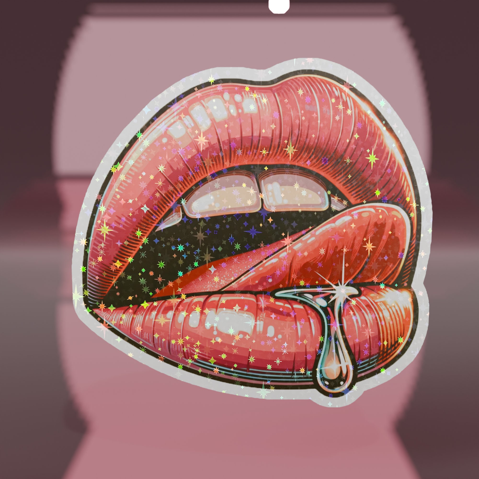 Sexy Lips Sticker, Bumper Sticker, Laptop Sticker, Vinyl Sticker - Etsy