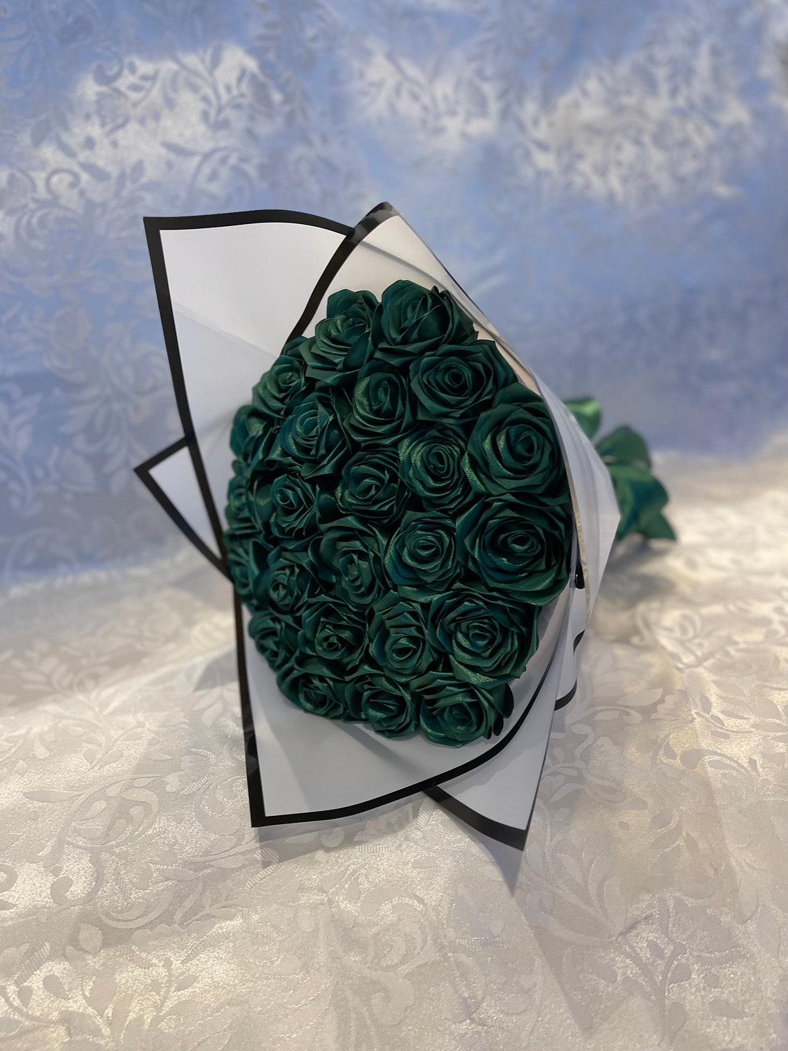 Handmade 24 Roses Bouquet - Etsy