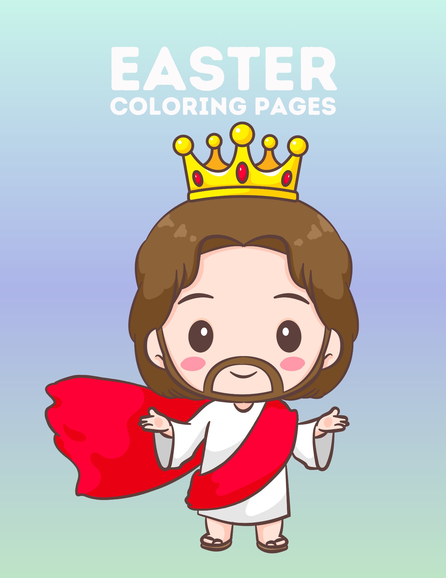 Easter Light: Coloring the Story of Jesus Easter Kids Easter Coloring ...