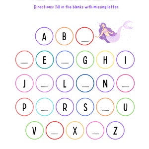 MERMAID ACTIVITY PAGES - Children Activities Pages, Gifts for Toddlers ...