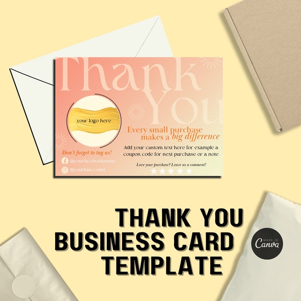 Package Insert - Etsy