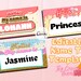 Classroom Name Tags Printable Template Ice Cream Theme School Name ...