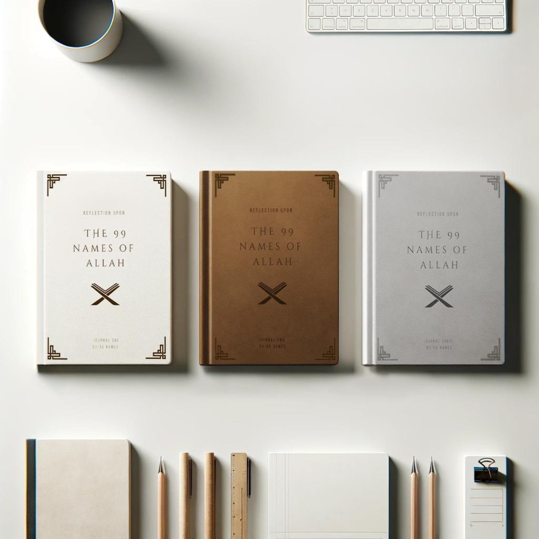 99 Names of Allah Reflection Journals – Islamic Guided Journal Trilogy ...