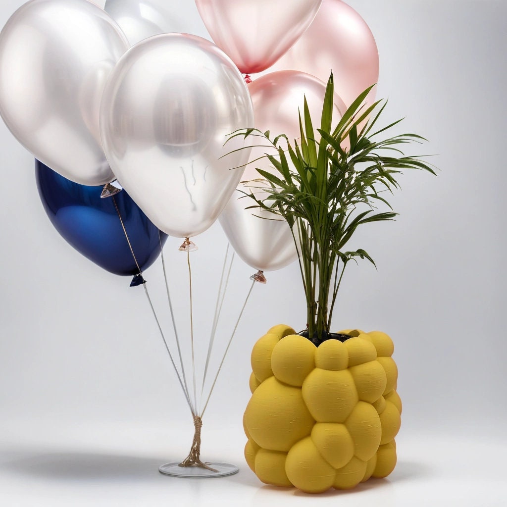 Bubbles Planter Bubbles Pot Fun Planter Soap Bubbles Planter Bubbles ...