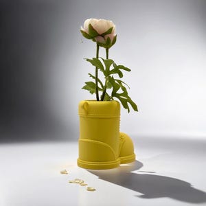 Old Boot Planter | Old Boot Pot | Boot Planter | Cute Boot Planter | 3D ...