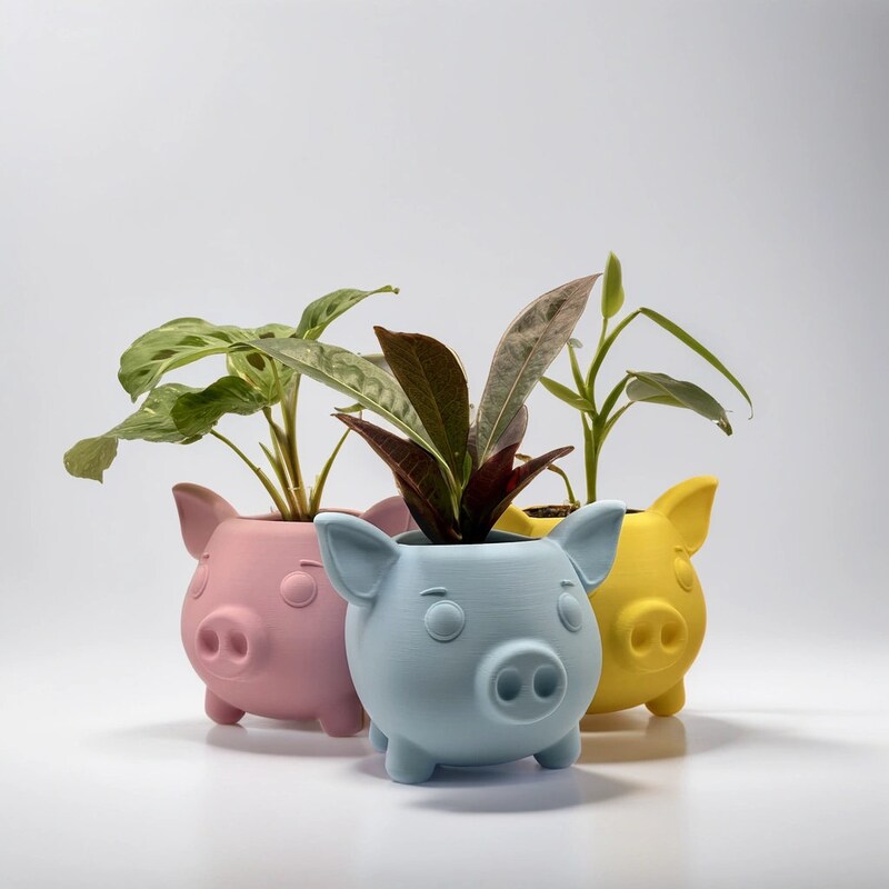 Pig Planter - Etsy
