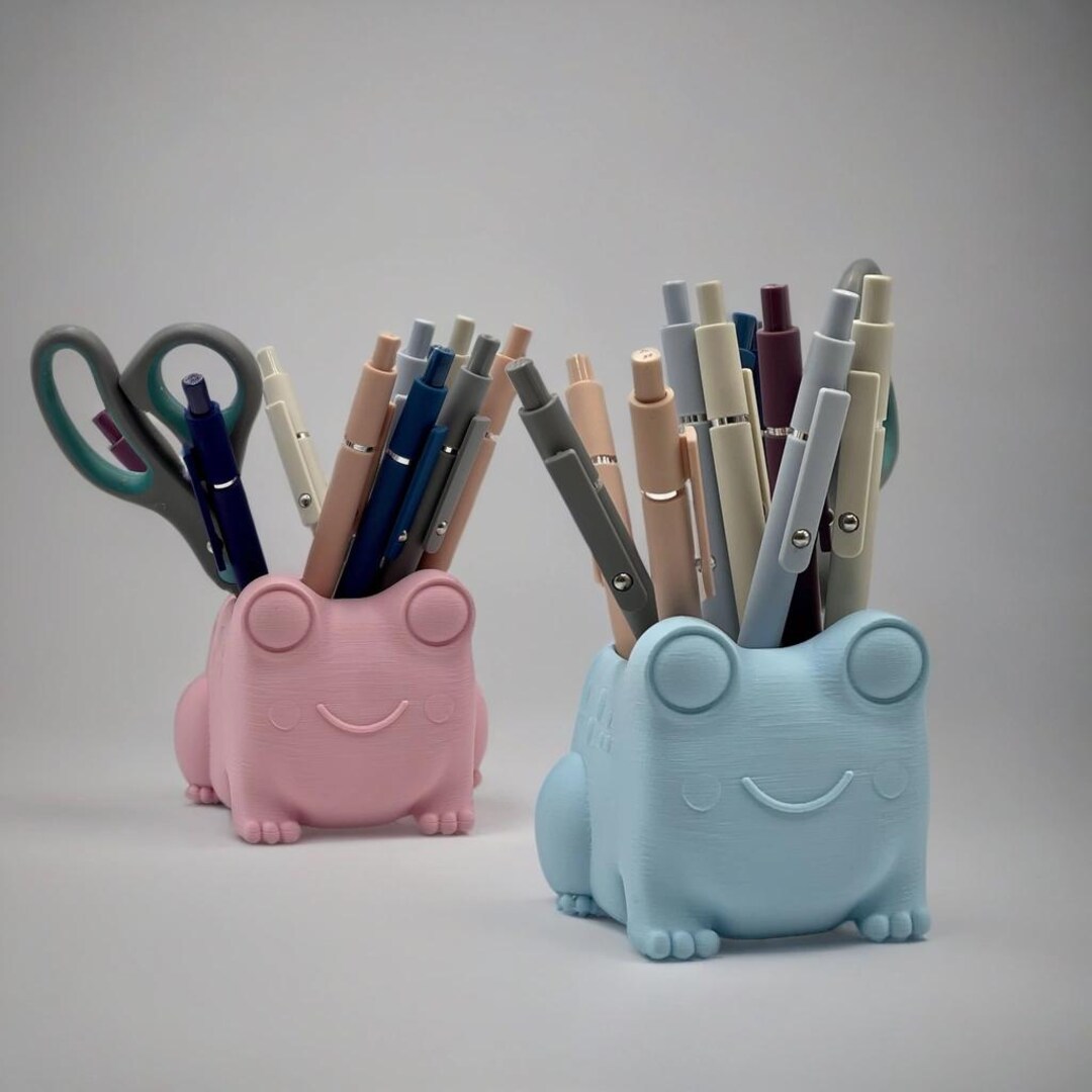 Frog Cute Desk Organiser | Frog Cute Pen Holder | Frog Cute Office ...