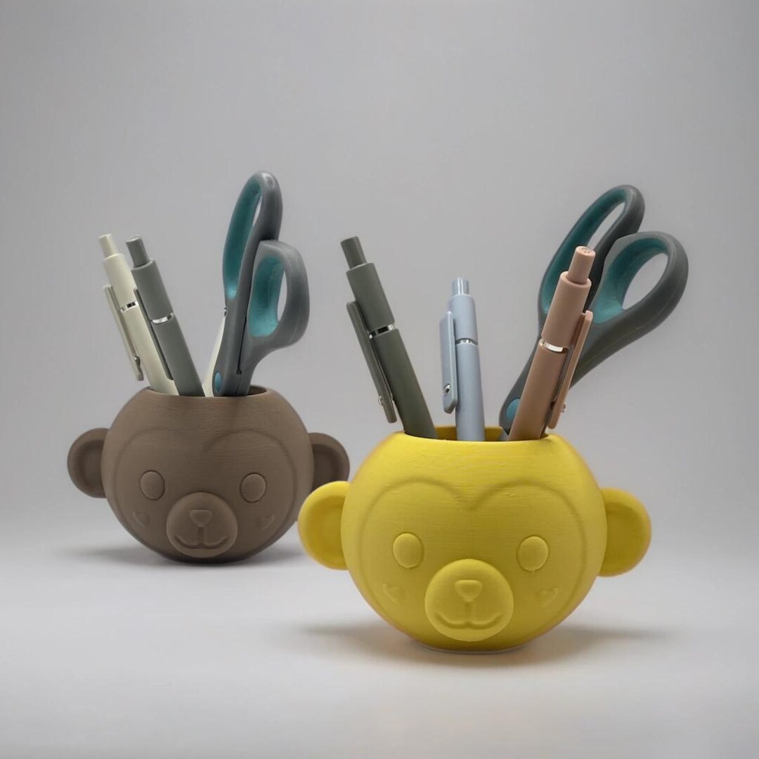 Monkey Pen Holder | Monkey Desk Organizer | Monkey Office Organizer ...