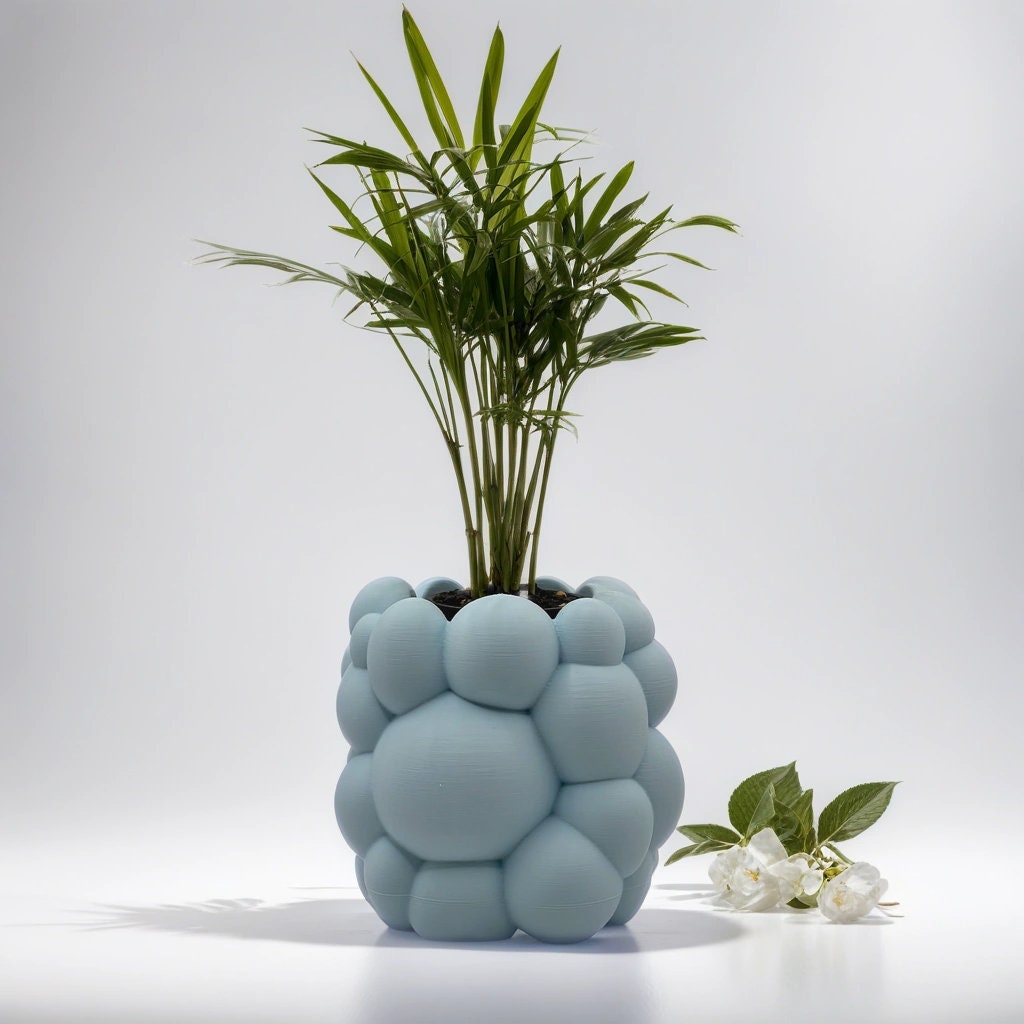 Cute Bubble Pot Playful Planter for Children Bubble Bath Inspired Plant ...