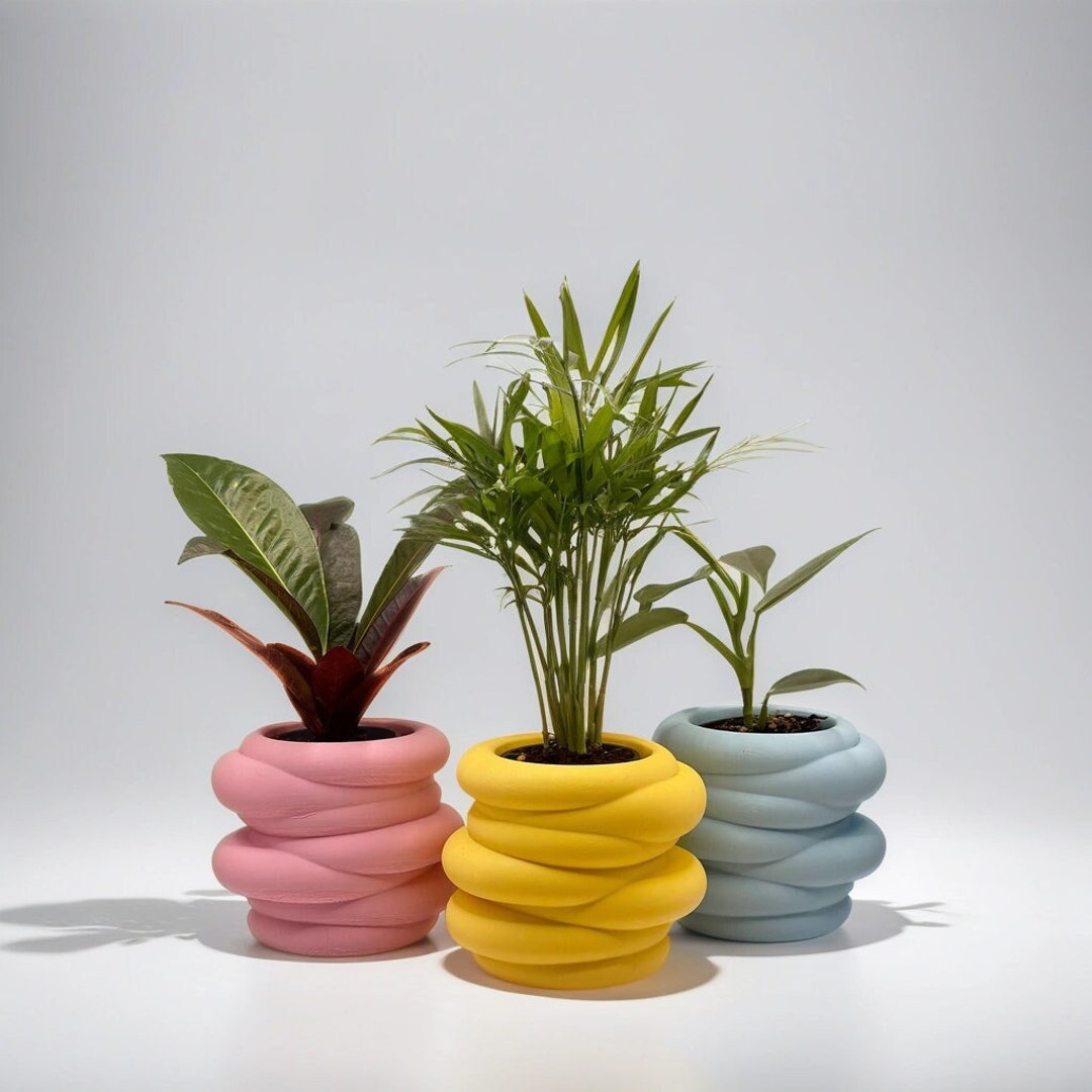 Pillow Ripples Planter | Pillow Ripples Pot | Pillow Planter Pot ...