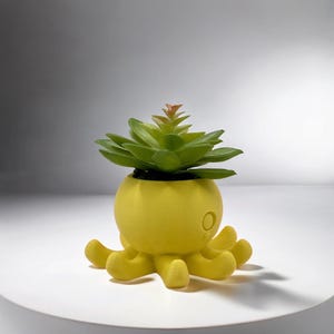Octopus Planter Octopus Pot Kids Octopus Planter Cute Octopus Planter ...