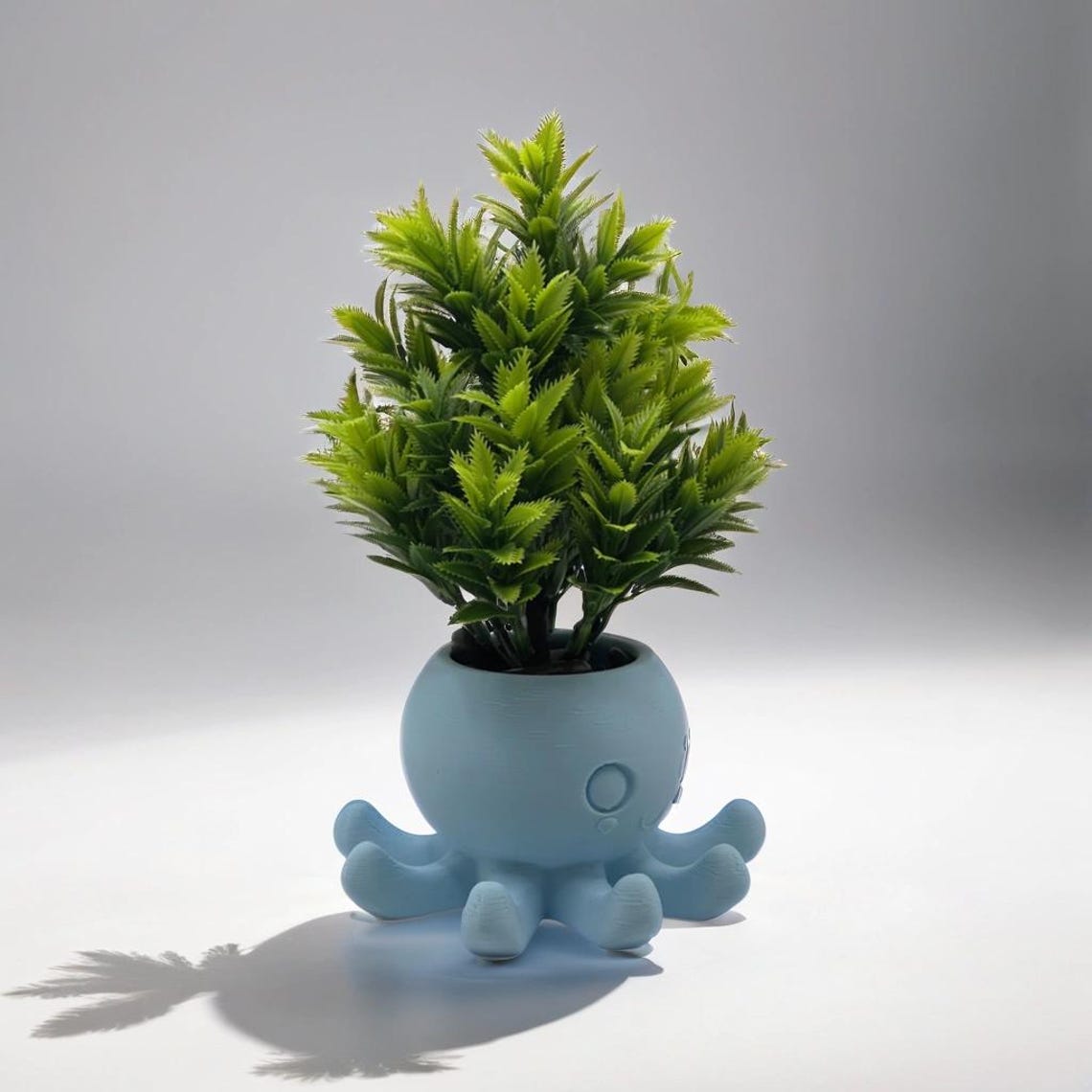 Octopus Planter Octopus Pot Kids Octopus Planter Cute Octopus Planter ...