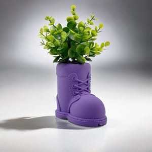 Old Boot Planter | Old Boot Pot | Boot Planter | Cute Boot Planter | 3D ...