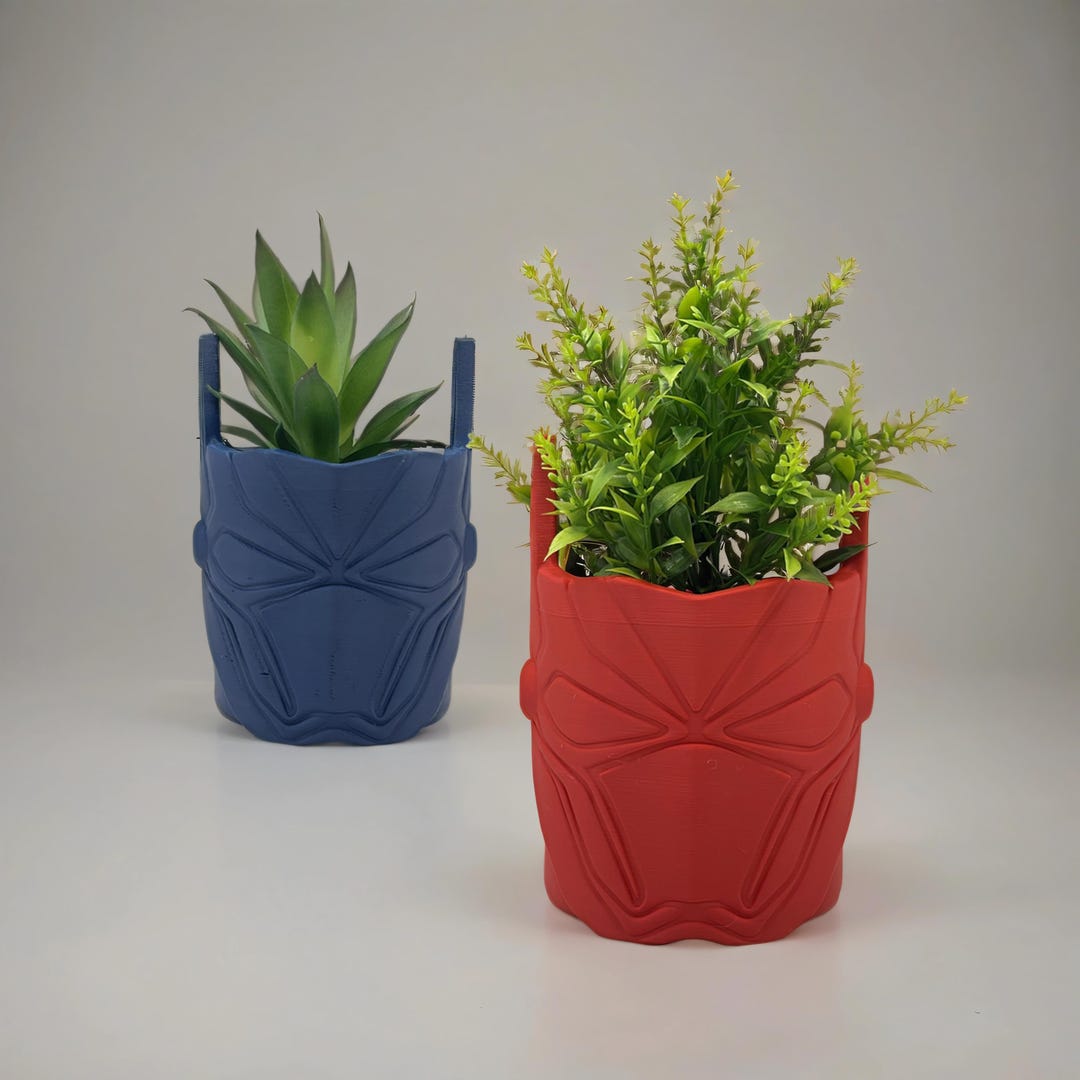 Superhero Planter | Superhero Pot | Creative Superhero Planter ...