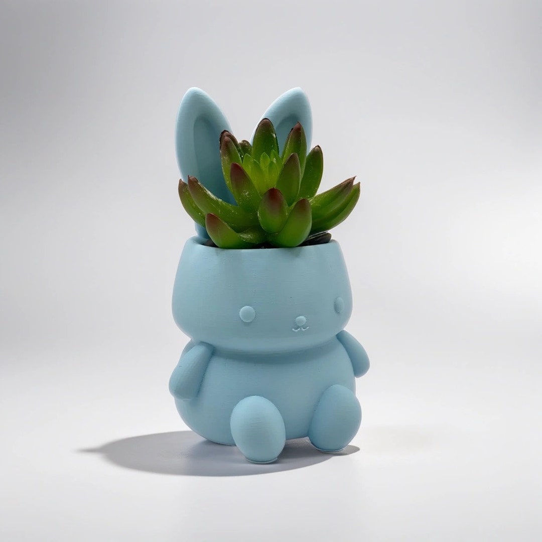 Rabbit Planter | Bunny Planter | Rabbit Pot | Novelty Rabbit Planter ...