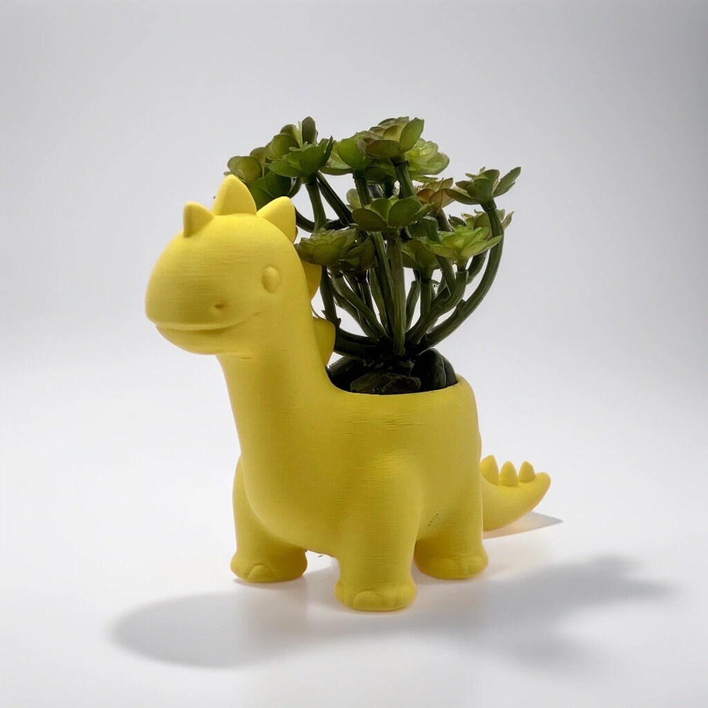 Dinosaur Spiky Brontosaurus Planter Spiky Dinosaur Pot Kids Dino ...