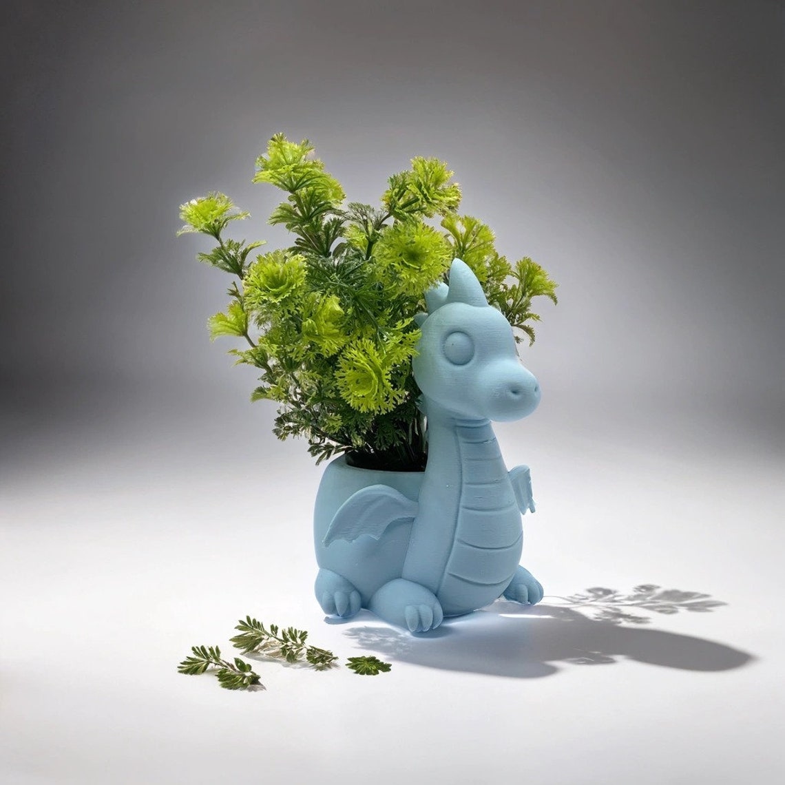 Dragon Planter Dragon Pot Kids Dragon Planter Cute Dragon Planter Cute ...