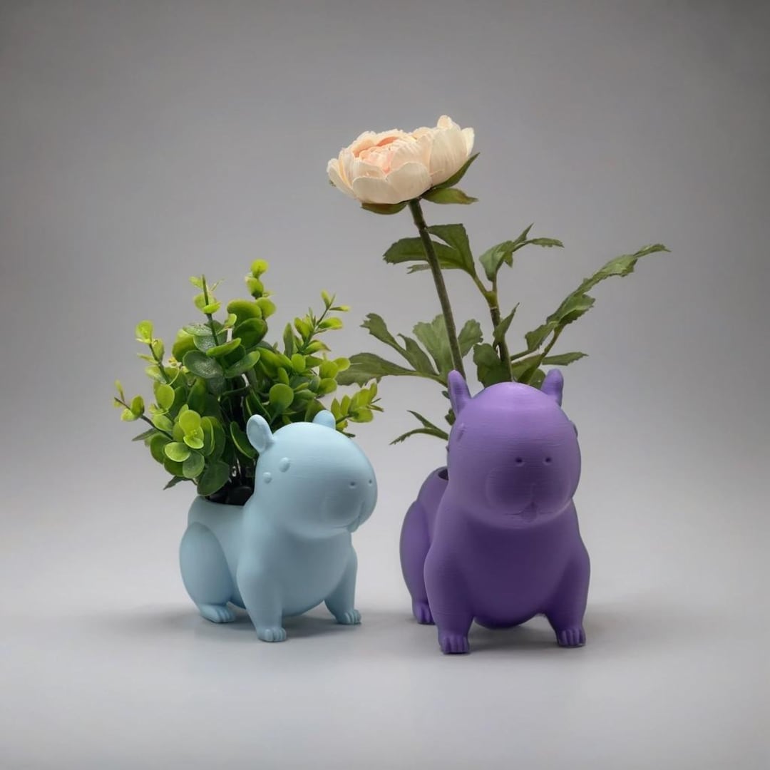 Capybara Planter | Capybara Pot | Capybara Plant Pot | Unique Capybara ...