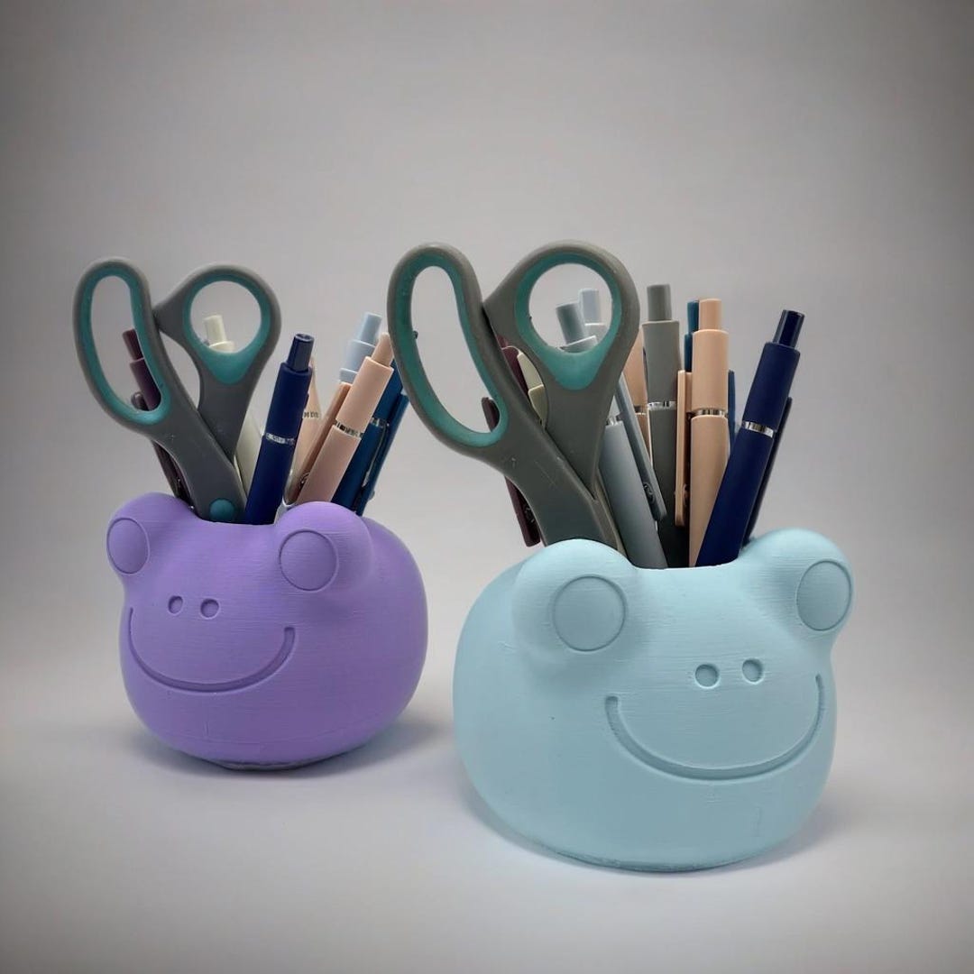 Frog Head Desk Organiser | Frog Head Pen Holder | Frog Head Office ...
