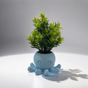 Octopus Planter Octopus Pot Kids Octopus Planter Cute Octopus Planter ...