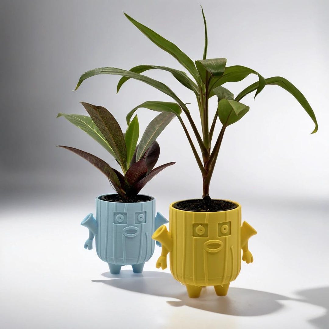 Tree Man Planter | Tree Person Pot | Cartoon Man Planter | Novelty Tree ...