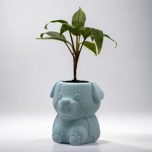 Puppy Planter | Dog Planter | Kids Puppy Planter | Cute Dog Planter ...