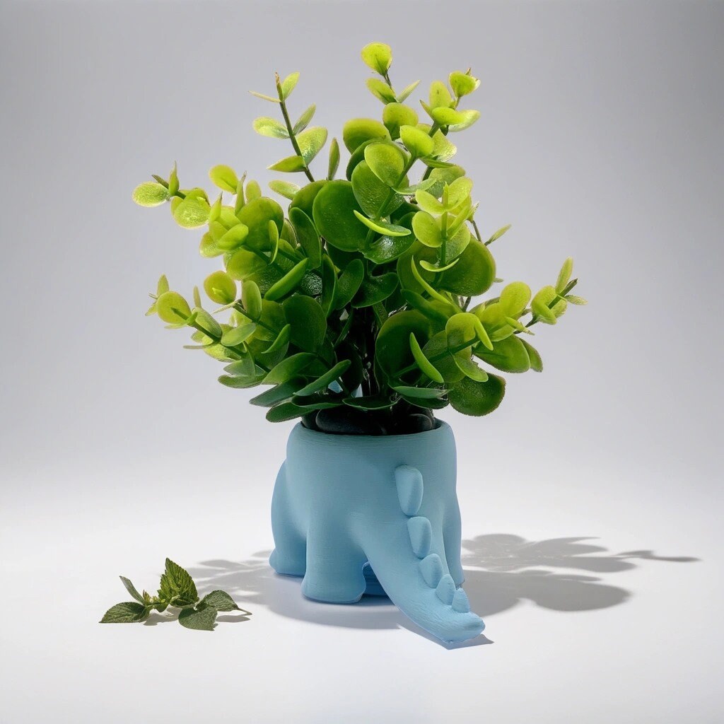 Dinosaur Spiky Brontosaurus Planter Spiky Dinosaur Pot Kids Dino ...