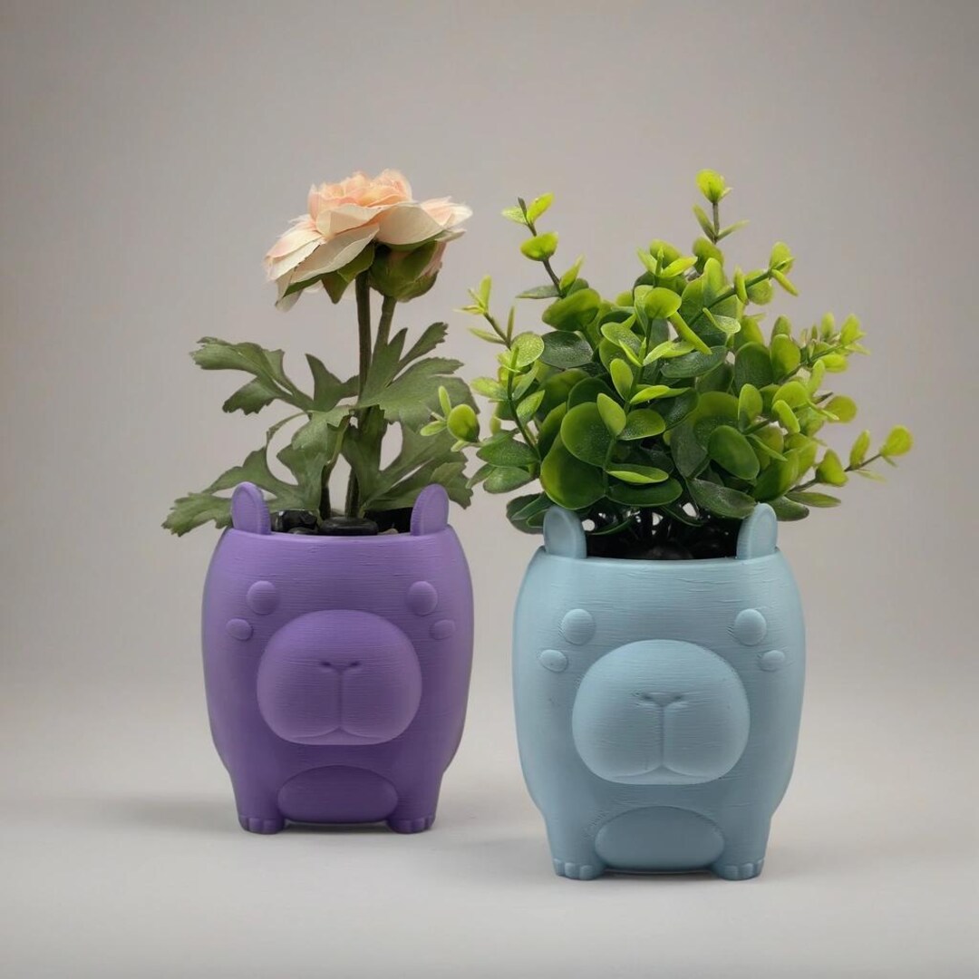 Capybara Planter | Capybara Pot | Kids Capybara Planter | Cute Capybara ...