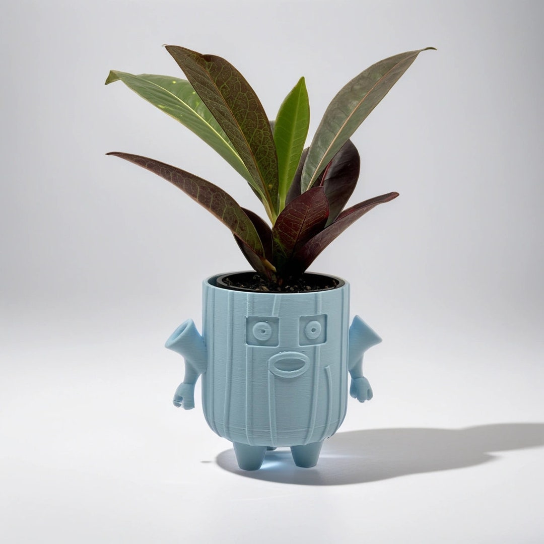 Tree Man Planter Tree Person Pot Cartoon Man Planter Novelty Cute ...