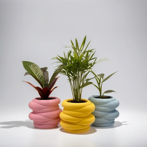 Colorful Planter - Etsy