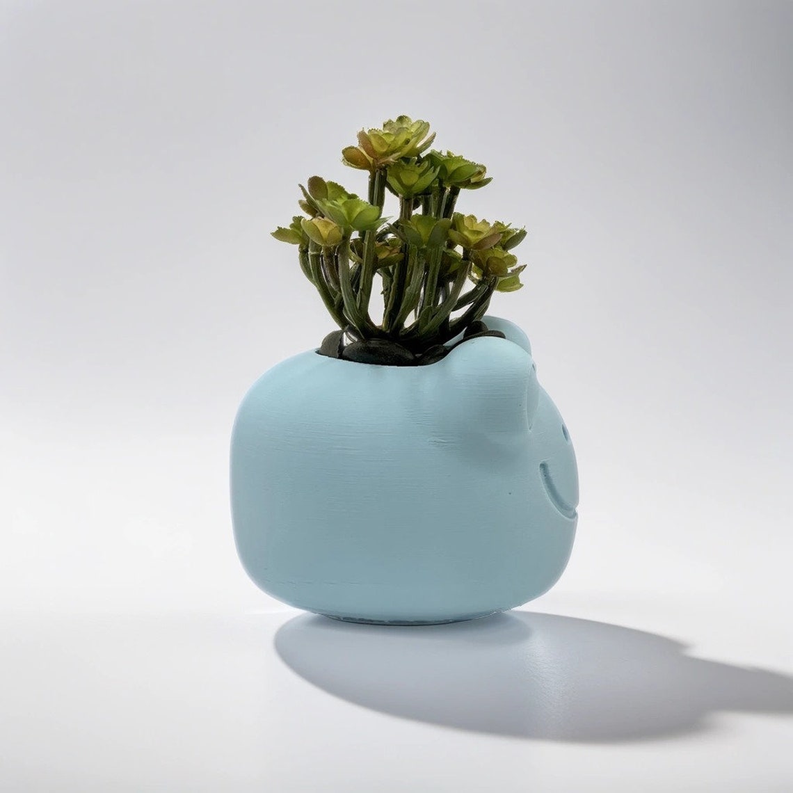 Frog Head Planter Frog Head Pot Cartoon Frog Head Planter Novelty Cute ...