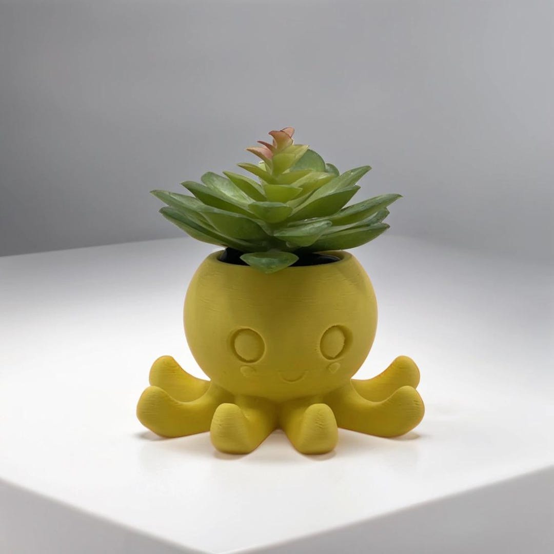 Octopus Planter | Octopus Pot | Kids Octopus Planter | Cute Octopus ...