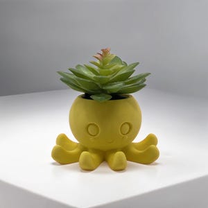 Octopus Planter Octopus Pot Kids Octopus Planter Cute Octopus Planter ...