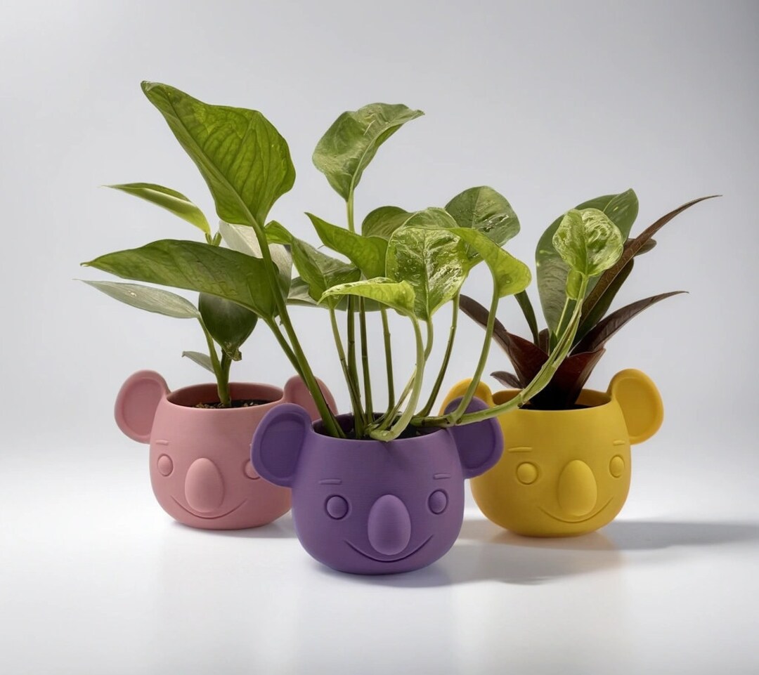 Koala Planter | Koala Pot | Kids Koala Planter | Cute Koala Planter ...