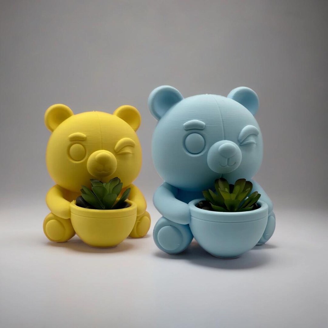 Teddy Bear With Bowl Planter | Teddy Bear With Bowl Pot| Teddy Bear ...