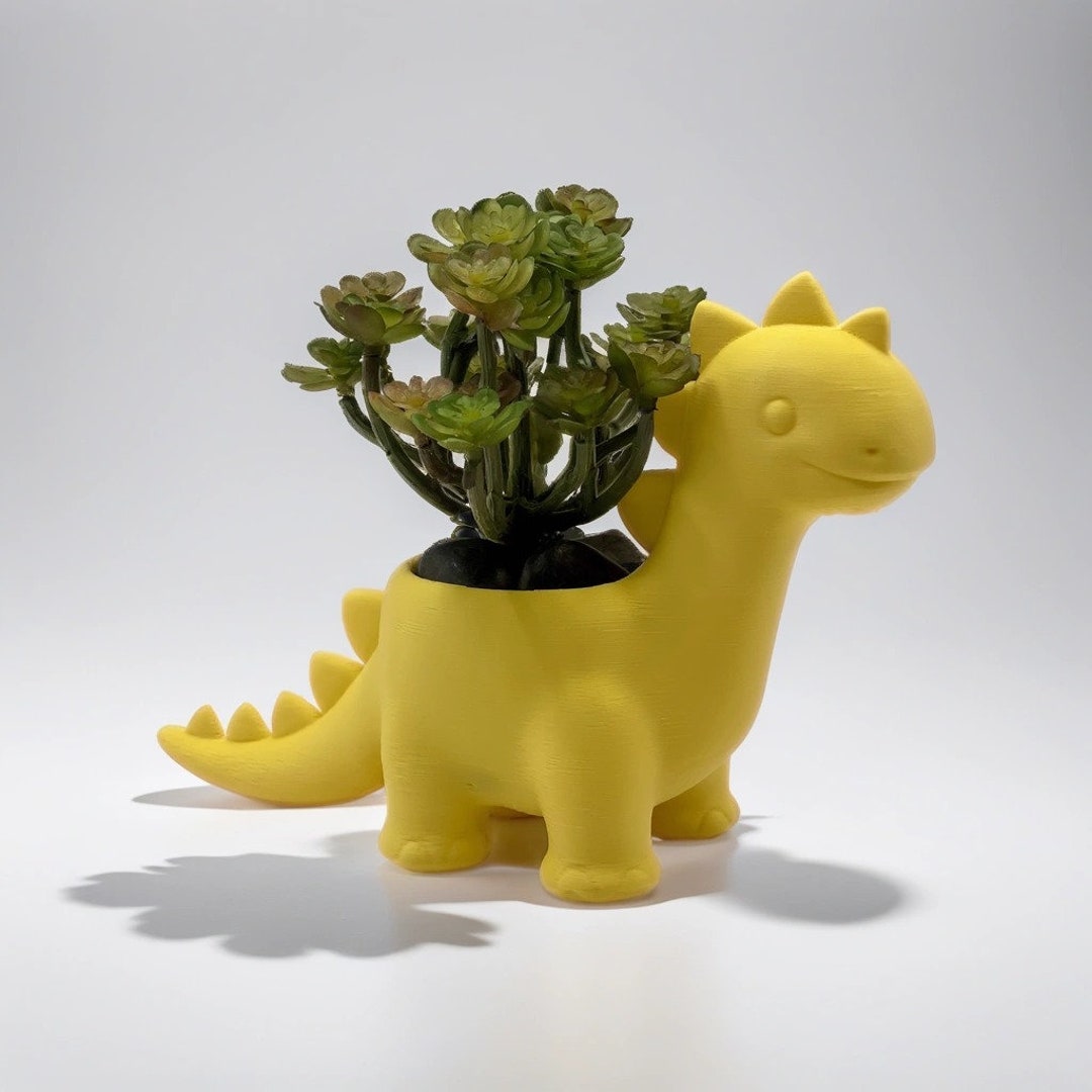 Dinosaur Spiky Brontosaurus Planter | Spiky Dinosaur Pot | Kids Dino ...