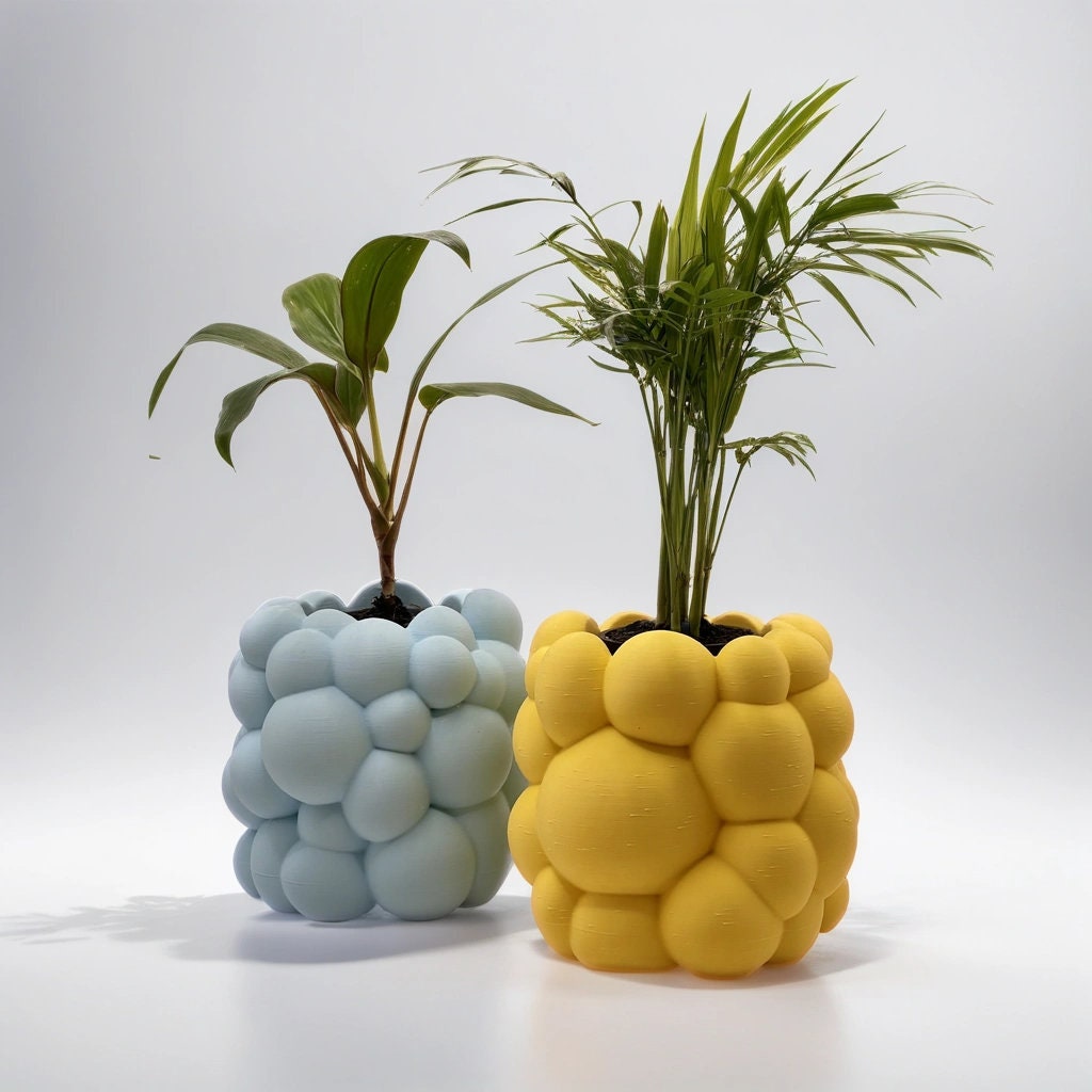 Bubbles Planter Bubbles Pot Fun Planter Soap Bubbles Planter Bubbles ...