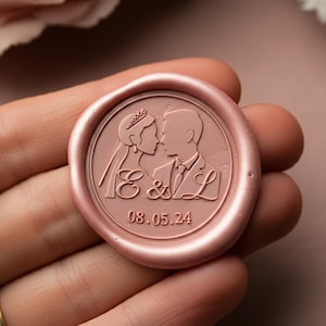 Personalized Wax Seal Stickers, 40 Colors Wax Seals Self-adhesive ...