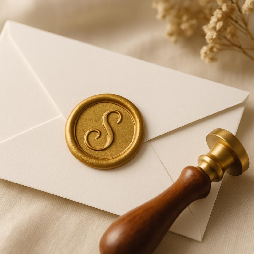 Personalized Monogram or Logo Wax Seals Wedding Invitation Wax Seal ...
