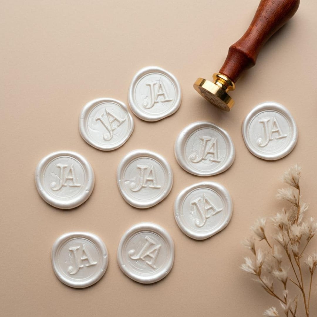 Custom Wax Seal Stickers, 40 Colors Wax Seals Self-adhesive Backing, 90 ...